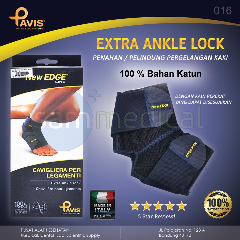PAVIS Ankle Ligament Brace 016n - L | sam medical
